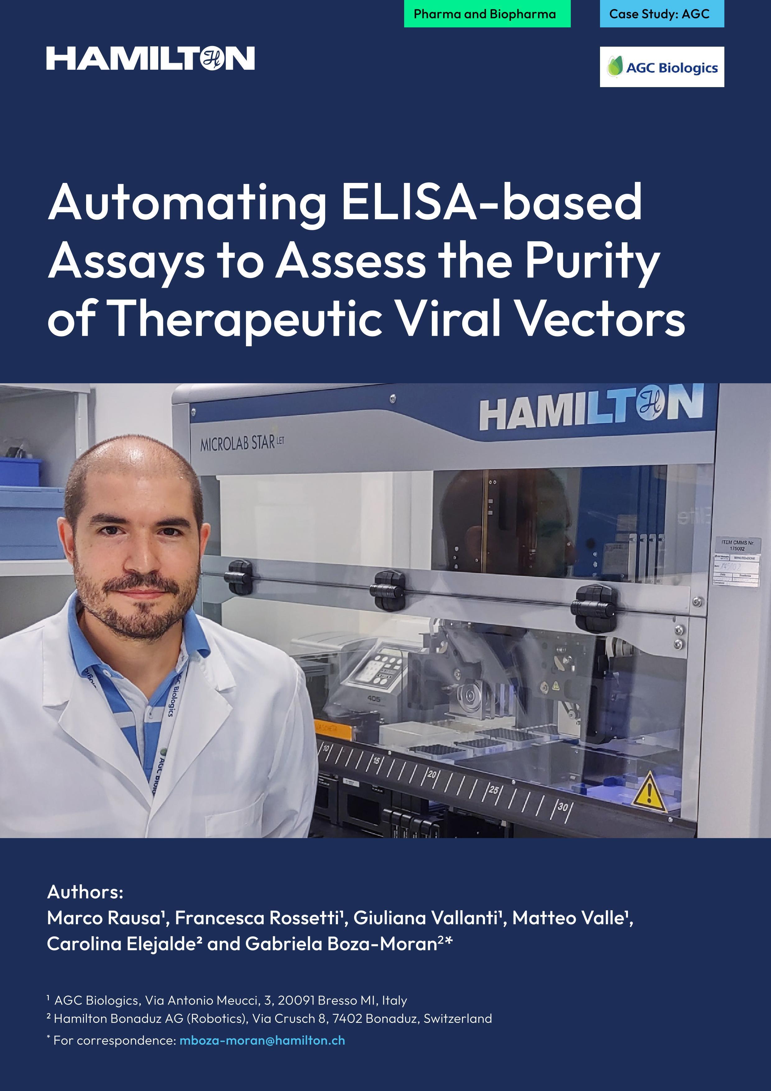 Hamilton Robotics | AGC Biologics Milan Case Study